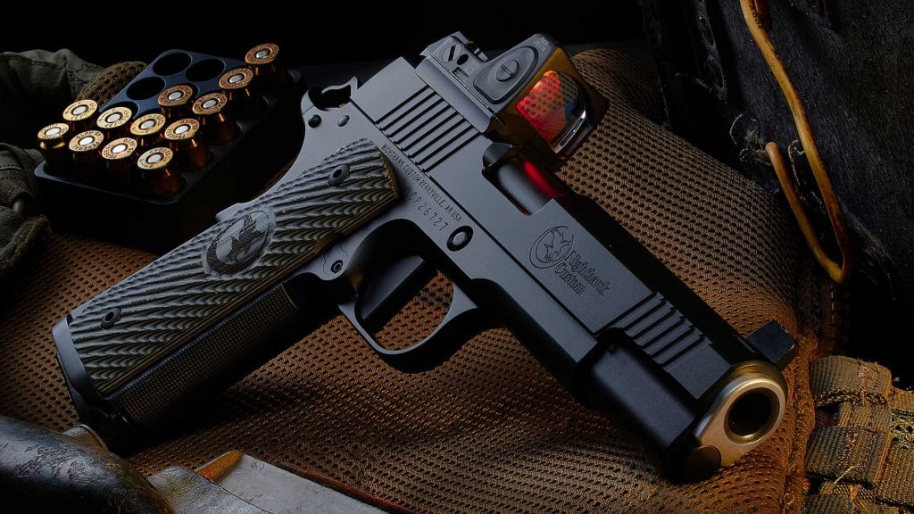 Nighthawk Custom Shadow Hawk Government Optics Ready 1911 Trijicon RMR